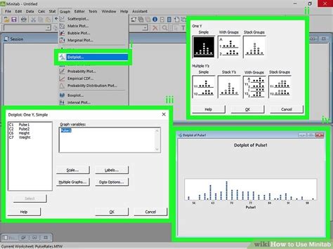 how to use minitab with pictures wikihow