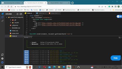 1hourofcode Codingpractice Superoverleague Reactjs Javascript Introduction Reactjs