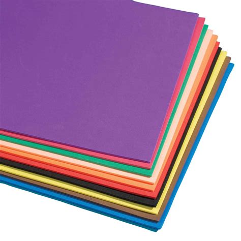 Assorted Craft Foam Sheets Beckers School Supplies
