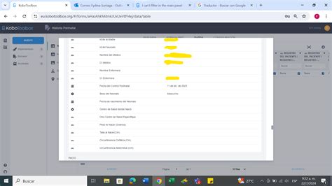 Issue With Viewing Completed Forms Data Management Kobotoolbox Community Forum