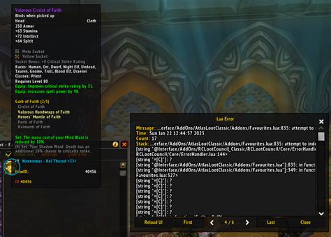 Lua Error When Viewing Item Tooltip · Issue 326 · Hoizame