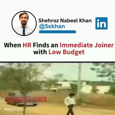 Shehroz Nabeel Khan On Linkedin Immediate Joiner With Low Budget