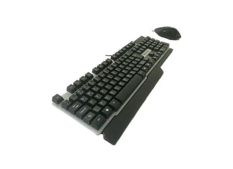 Teclado E Mouse Retroiluminado Led Gamer C Fio Usb Jogos Banson T em Promoção é no Buscapé