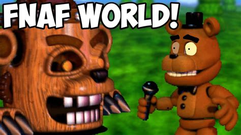 Adventures In Fnaf World Fnaf World Gameplay Youtube
