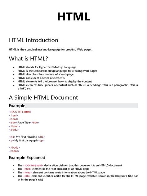 Module2 Html Pdf Html Element Hyperlink