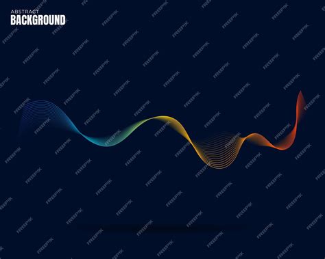 Premium Vector Abstract Background Technology Digital Wave Background Concept Cyber Or