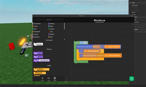Blocklua The Blazingly Fast Visual Scripting Plugin For Roblox Code With Blocks Like In