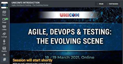 agile devops and testing the evolving scene floor virtual platform