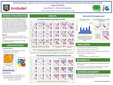 Pdf Instraseasonal Large Scale Circulation Patterns And Their Relationship With Rainfall In