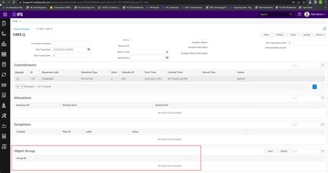 FSM PSO Object Groups Integration IFS Community