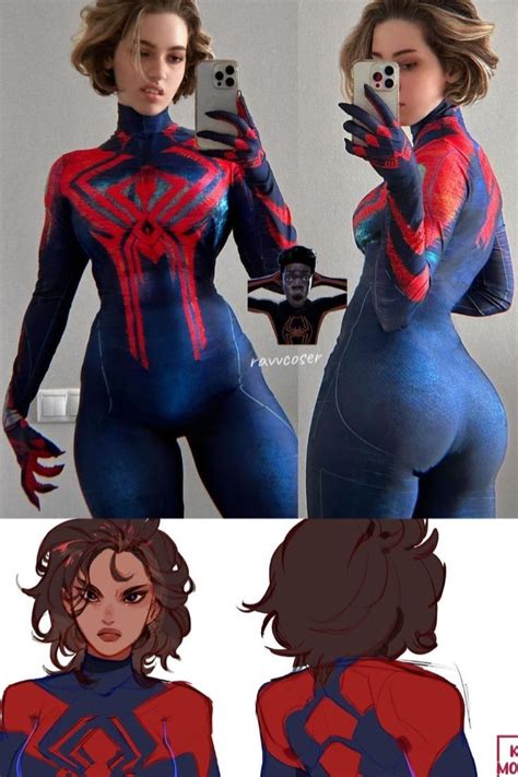 Spider Woman 2099 Cute Cosplay Halloween Cosplay Best Cosplay