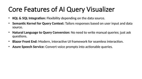 Ai Driven Dynamic Data Querying And Visualization With Kql And Sql Ppt