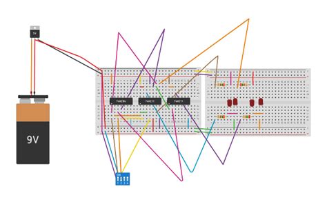 Circuit Design 14 De Multiplexer Tinkercad