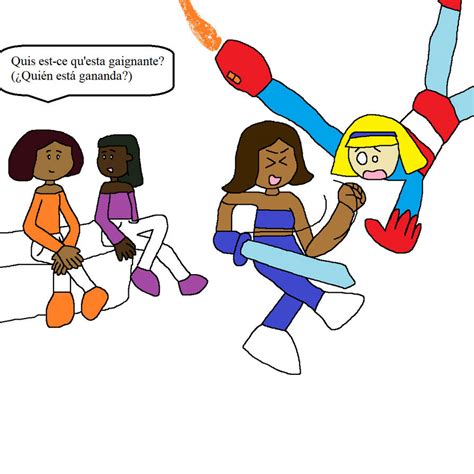 Madeline Ellie Lucy Nona Whitney Robots Game By