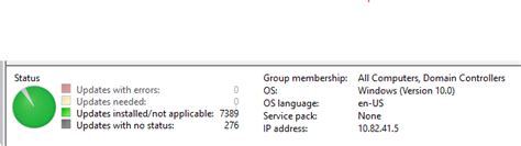 Wsus And Server 2016 Updates With No Status Windows Spiceworks Community