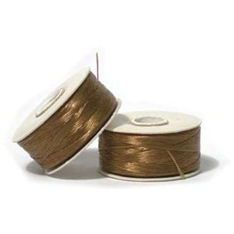 Nymo Nylon Beading Thread Bobbin Size O Golden 115 Yards 345 Feet