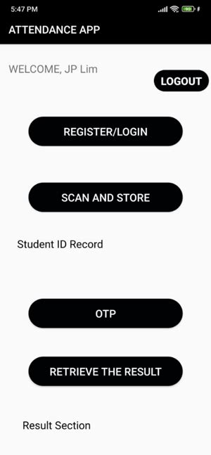 Github Shreevishalmini Project A Simple Attendance Taking System