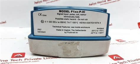 Fluidwell F1xx P Xi Flow Rate Controller Aeliya Marine Tech