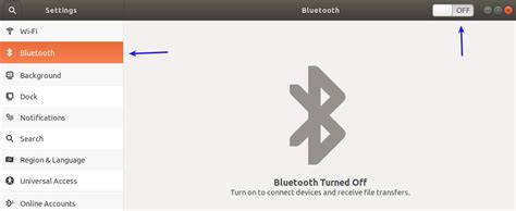 Bluetooth Settings