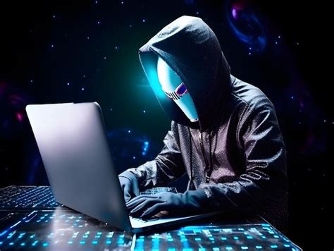 Premium Photo Anonymous Robot Hacker Concept Of Hacking Cybersecurity Cybercrime Cyberattack