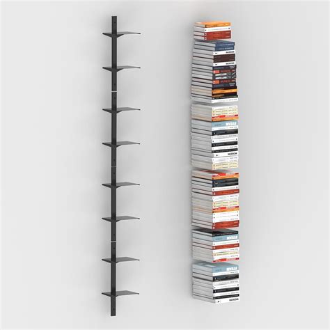 Dxynlzq Invisible Floating Bookshelf For Wall Mounted 4 Pack Spine Book