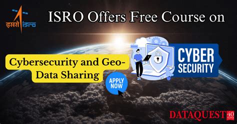 Isro Offers Free Course On Cybersecurity And Geo Data Sharing