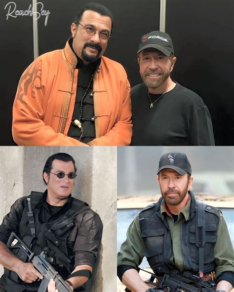 Qiuqiu13 Best Legend Steven Seagal And Chuck Norris 🥰😘 Boomchallenge