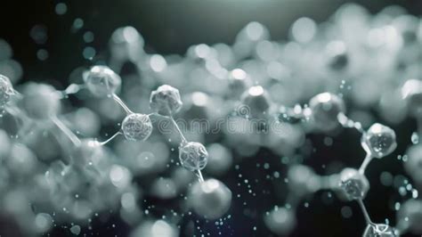 Abstract Molecular Structure Render Stock Video Video Of Biology Connected 320765693
