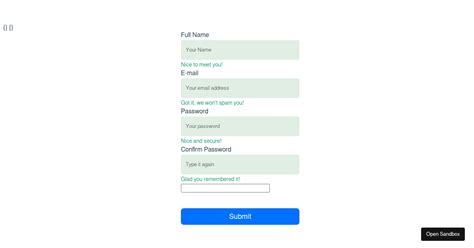 Custom Text Input With Vee Validate V4 Forked Codesandbox