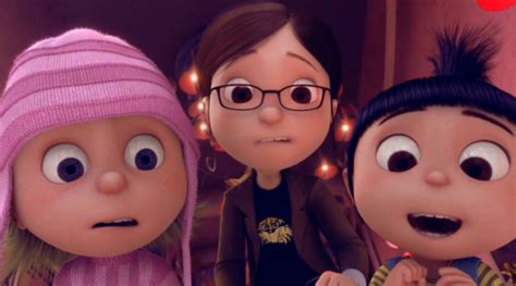 Despicable Me Gru Margo Agnes Edith And Kyle Coloring