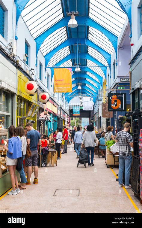 Brixton London Uk June 2018 Interior View Of The Indoor Brixton