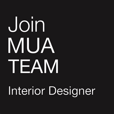 გუნდში ვეძებთ ინტერიერის დიზაინერს Mua Architecture And Placemaking