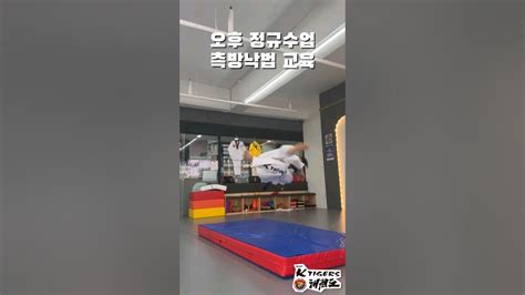 측방낙법 교육 오후 정규수업 영상입니다 촘촘한 월간 수련계획을 토대로 수련생의 수준에 맞게 눈높이 지도를 합니다 종합적인 신체능력 향상이 될 수 있는 다양한 교육