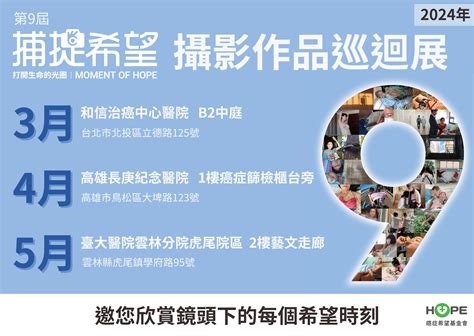 最新消息hope｜癌症希望基金會