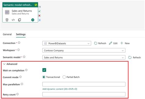 Data Factory Spotlight Semantic Model Refresh Activity Microsoft