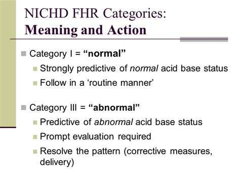 New Guidelines For Fetal Heart Rate Monitoring How To Adopt Them Ppt