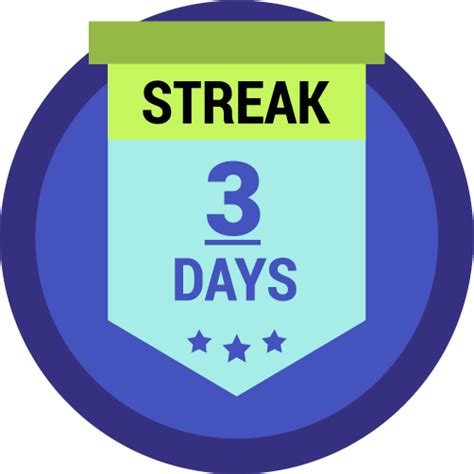 3 Day Streak Epic Challenge