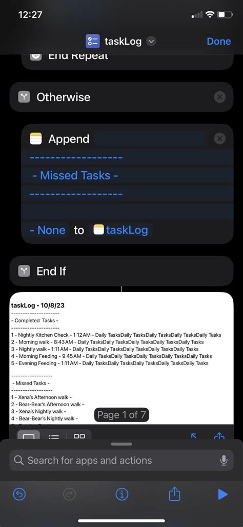 Reminders Log Not Printing List Name Correctly Rshortcuts