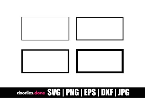 Rectangle Svg Split Rectangle Svg Rectangle Outline Svg Rectangle Frame Svg Split Square