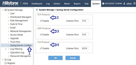 Syslog Server Configuration Wsparcie Techniczne Dla Produktów