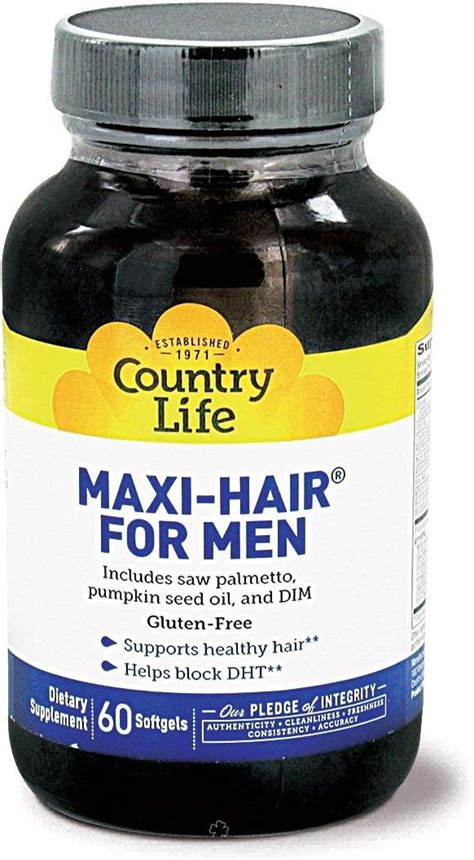 Amazon.com: Maxi Hair For Men 60 TABS : Beauty & Personal Care