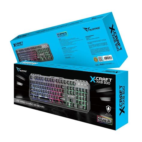 Alcatroz Xcraft Xkb 300 Wired Gaming Keyboard Healthymachines Lk
