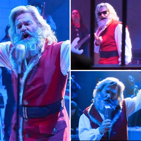Musical Hot Santa Kurt Russell Turned Santa Claus Is Back In Town