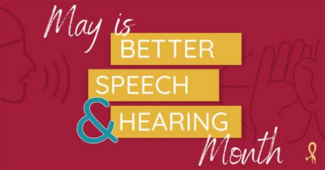 2025 National Speech Language Hearing Month