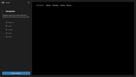 Navigation In Site View Make Whole Canvas Clickable To Enter Focus Mode Issue