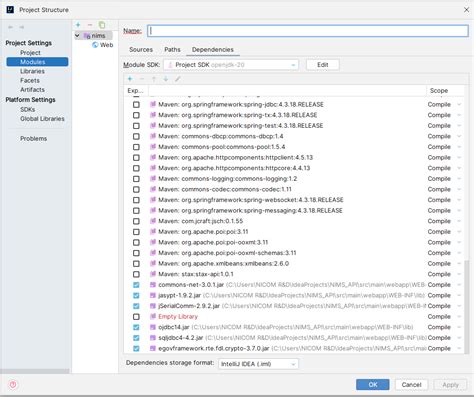 sts 프로젝트 intellij 실행중 전자정부 프레임워크 pom xml 오류