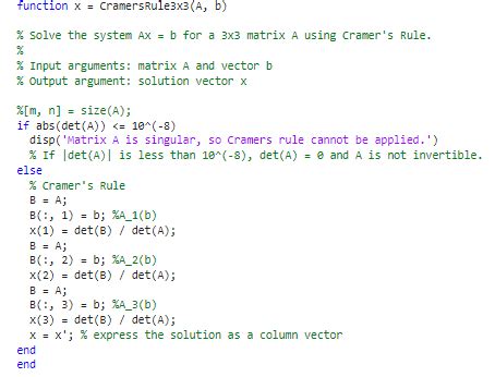 Solved Solving A Linear System Ax B Where A Is Mxn In This Chegg