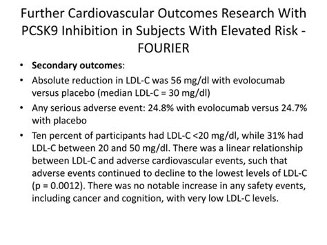 Target Ldl Levels In Extreme High Risk Acs Acheiving The Goal Pptx