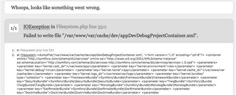 Php Folder Permissions When Running Symfony In Docker Environment Stack Overflow