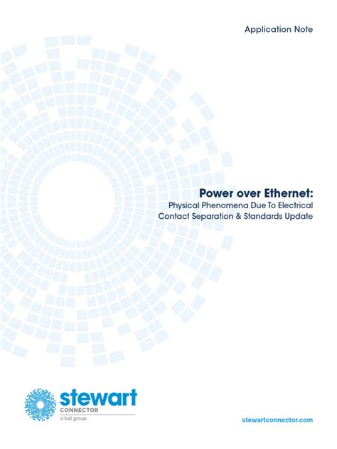 app note stw power over ethernet application note pdf electrical